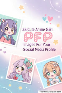 33 Cute Anime Girl PFP Images for Your Social Media Profile - Tharindu